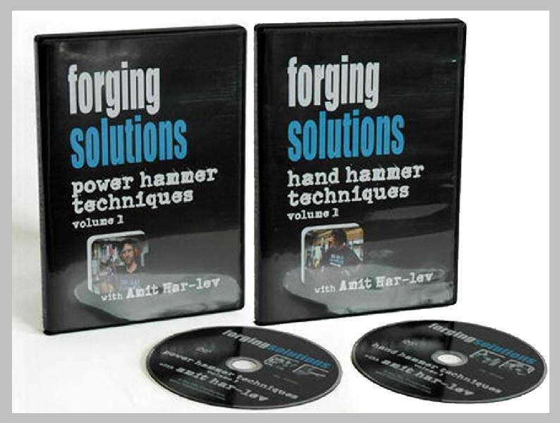 Forging Solutions with Amit Har-lev: Hand Hammer & Power Hammer Techniques (2 DVD Set) - www ...