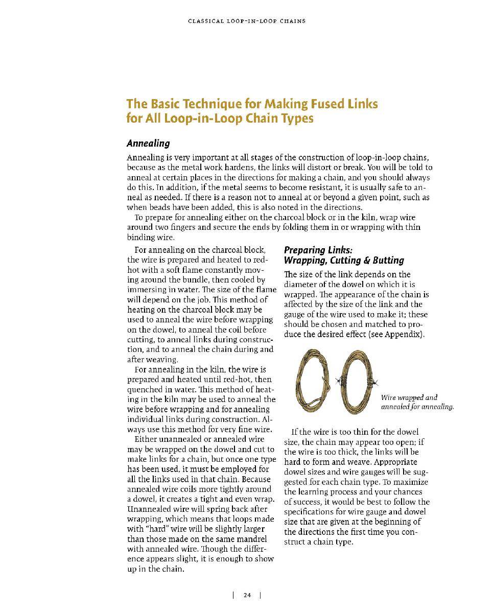 Classical Loop in Loop Chains by Jean Reist Stark & Josephine Reist Smith - Artisan Ideas