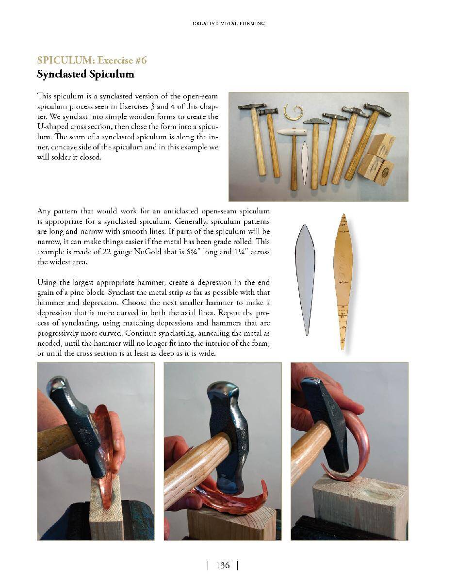 Creative Metal Forming by Betty Helen Longhi & Cynthia Eid - Artisan Ideas