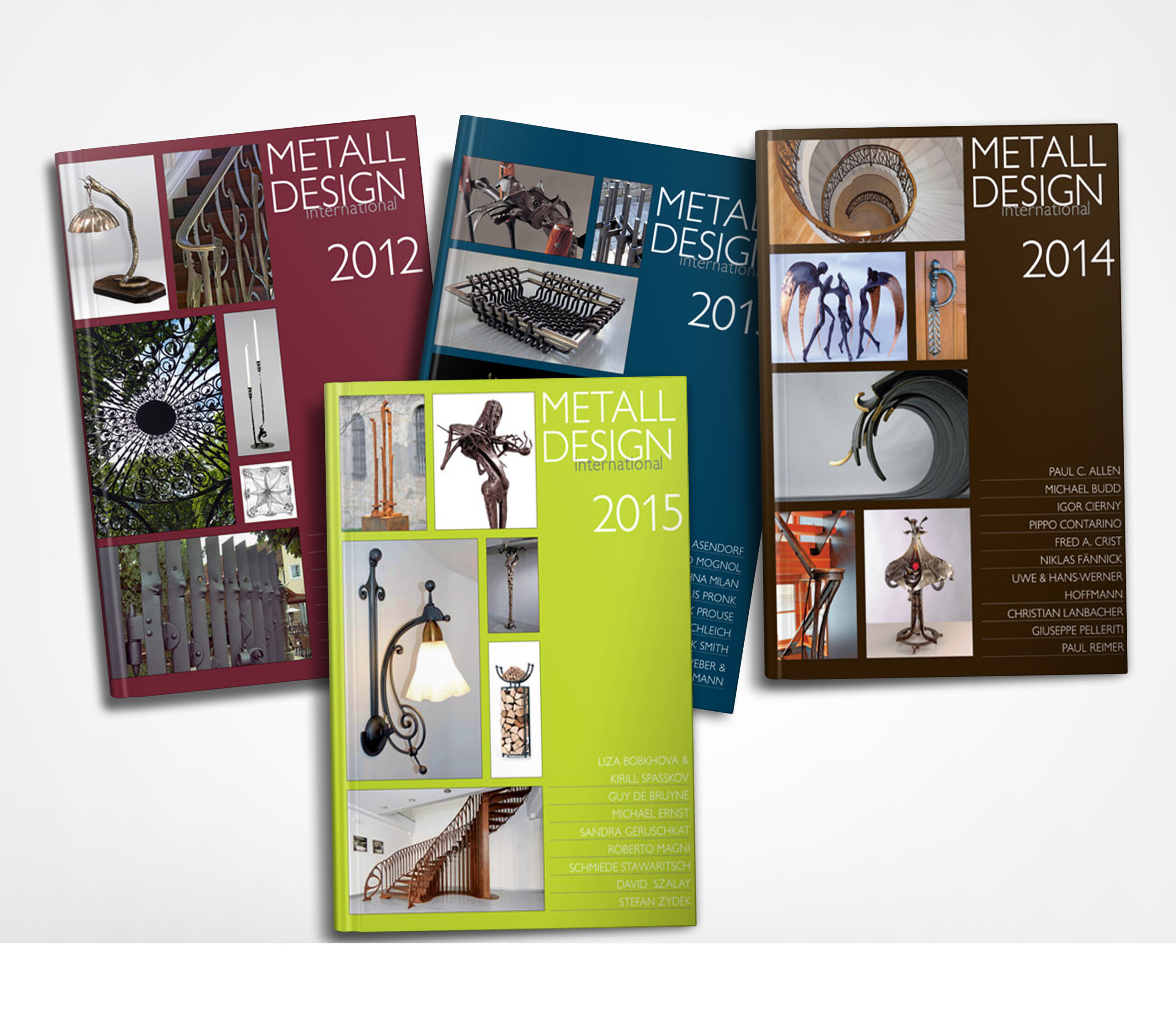International Metal Design Annual Series: 2012 through 2015 Bundle ...